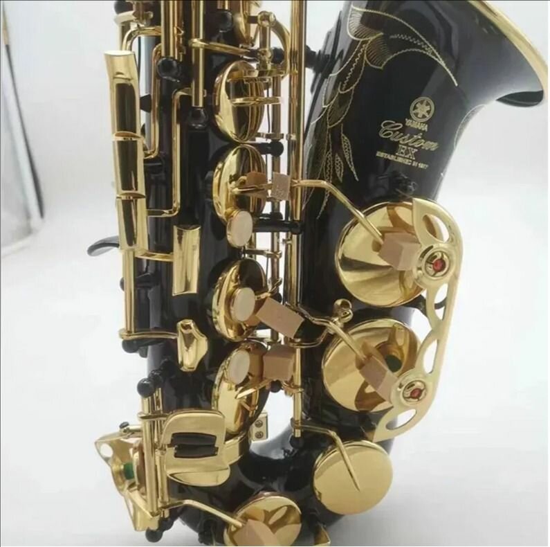 Yamaha YAS-875EX Альт-саксофон Sax черный латунь / Духовой инструмент с чехлом