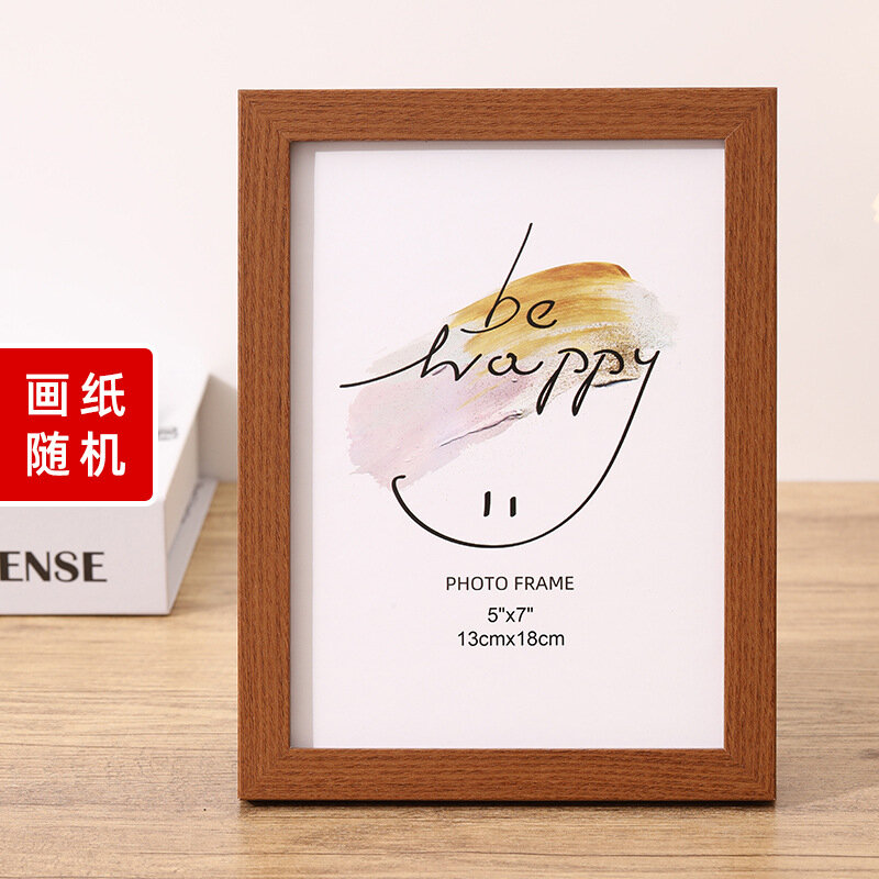 Минималистичная фоторамка, деревянная подставка для демонстрации, горизонтальная рамка 6inch 7inch 8inch 10inch A4, рамка для пазла, рамка для масляной живописи