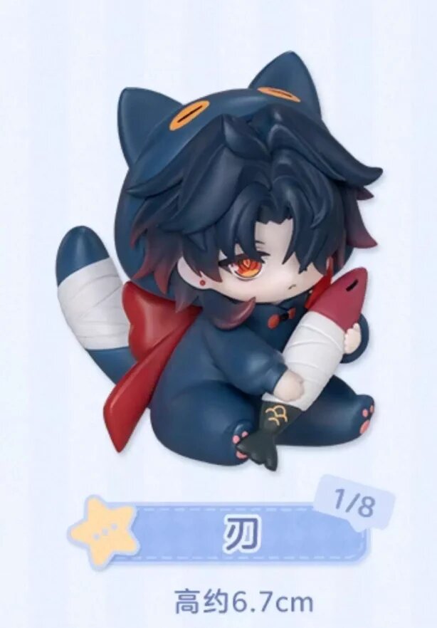 Фигурка Honkai Star Rail Blade Sunday Doll CEMSZD Темно-синий, Blade