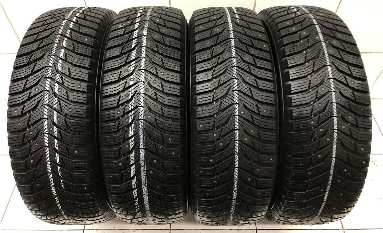 Зимние БУ шины шипованные Kumho WinterCraft Ice WI31+ 215/65 R16 16.0% износ VIRT0015760