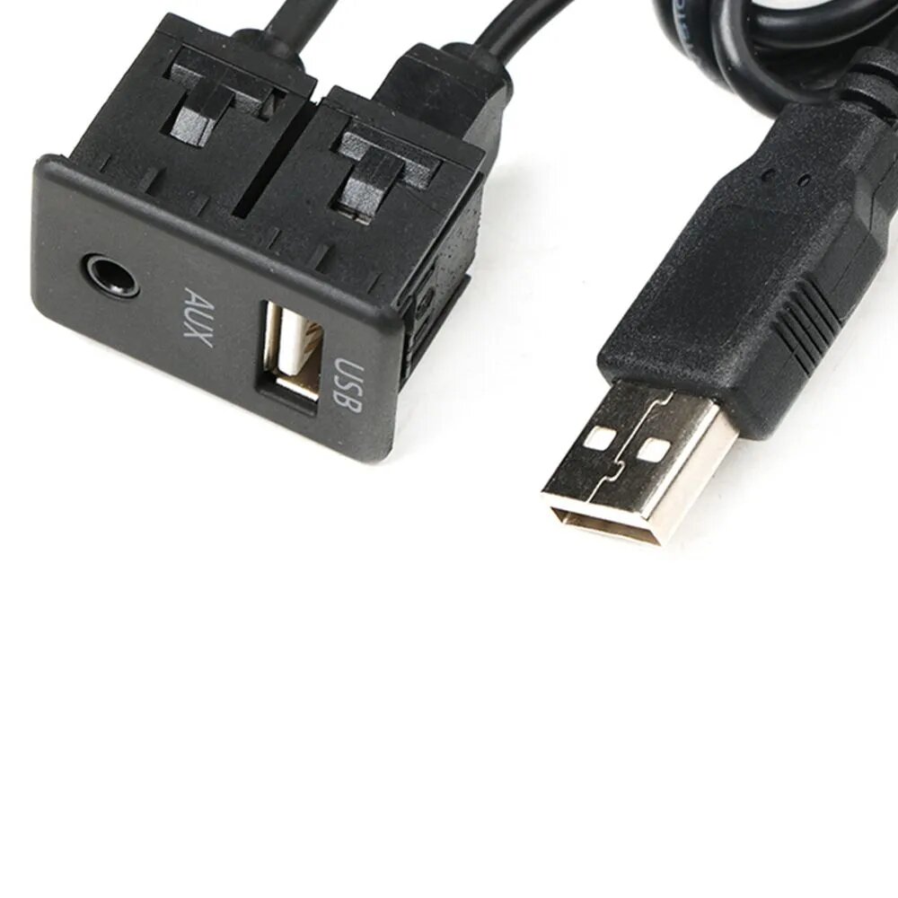 15 СМ Крепление Приборной Панели Автомобиля AUX USB-Порт Панели Auto Boat USB Extension Cabl