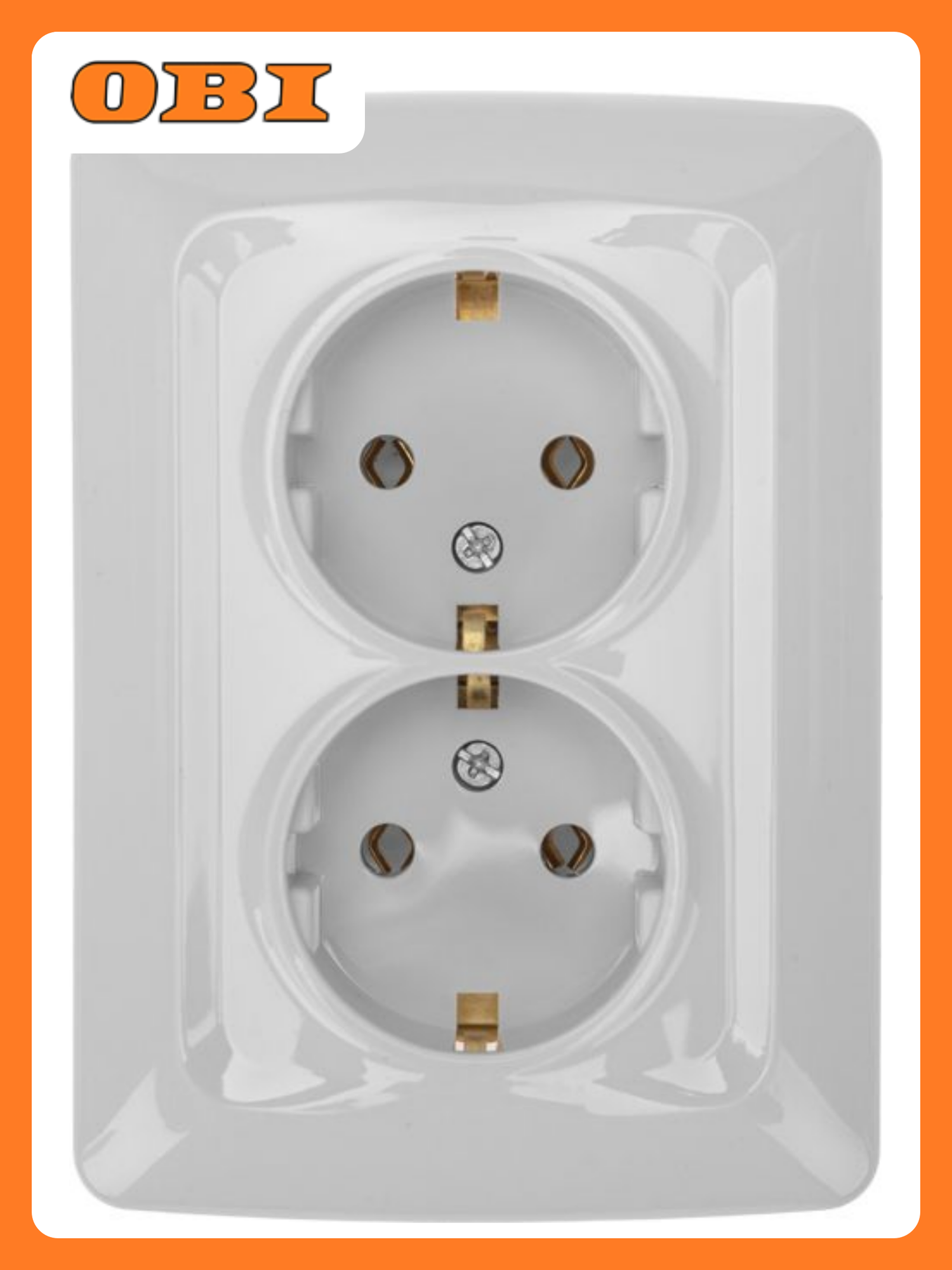 Розетка 2-АЯ С/З KRANZ KR-78-0218 DEA 16А белый