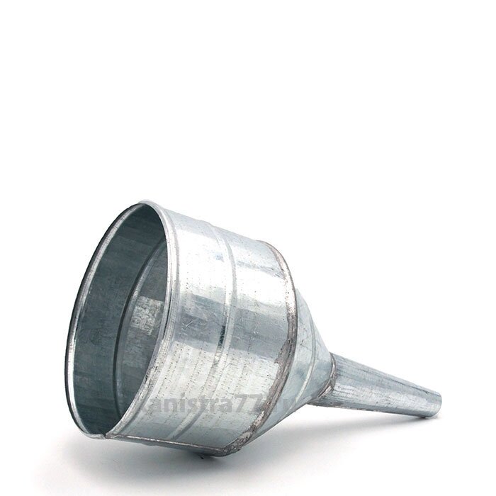 Воронка металл большая прямая D165/25ММ для техн. Нужд С сеткой прометей