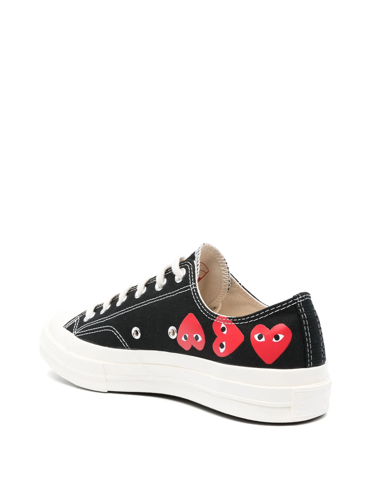 Кроссовки Comme des Garcons PLAY x Comme des Garcons PLAY Chuck 70, размер 12 US, черный — фото 1