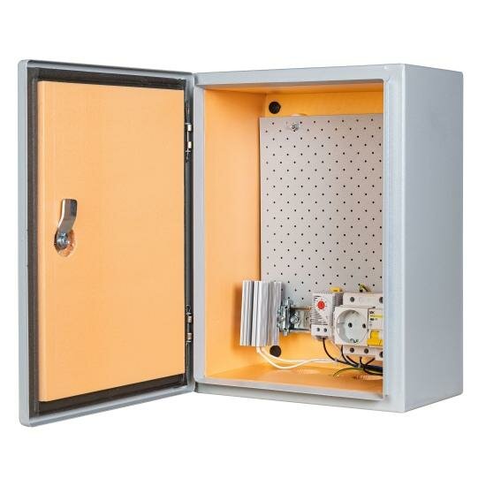 Термошкаф Mastermann с обогревом, степень защиты IP66, размер 290x390x196 мм