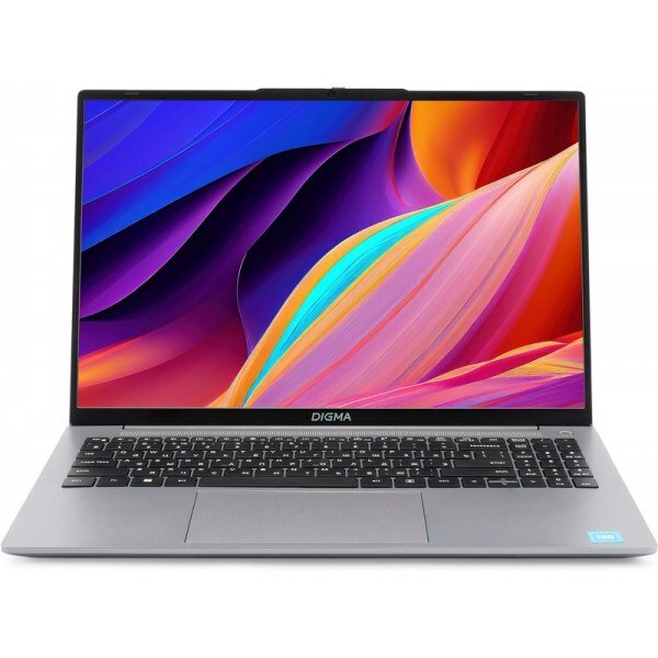 Ноутбук Digma EVE C5805 16", IPS, Intel N100 0.8ГГц, 4-ядерный, 8ГБ DDR5, 256ГБ SSD, Intel UHD Graphics, Windows 11 Pro, темно-серый (dn16n1-8cxw01)