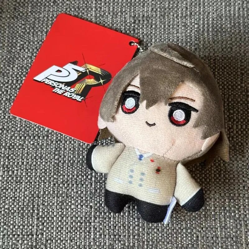 Аниме Мягкие Игрушки Персона 5 Горо Акэти / Persona 5 the Animation Gorou Akechi Плюшевая Кукла Игрушка 10CM