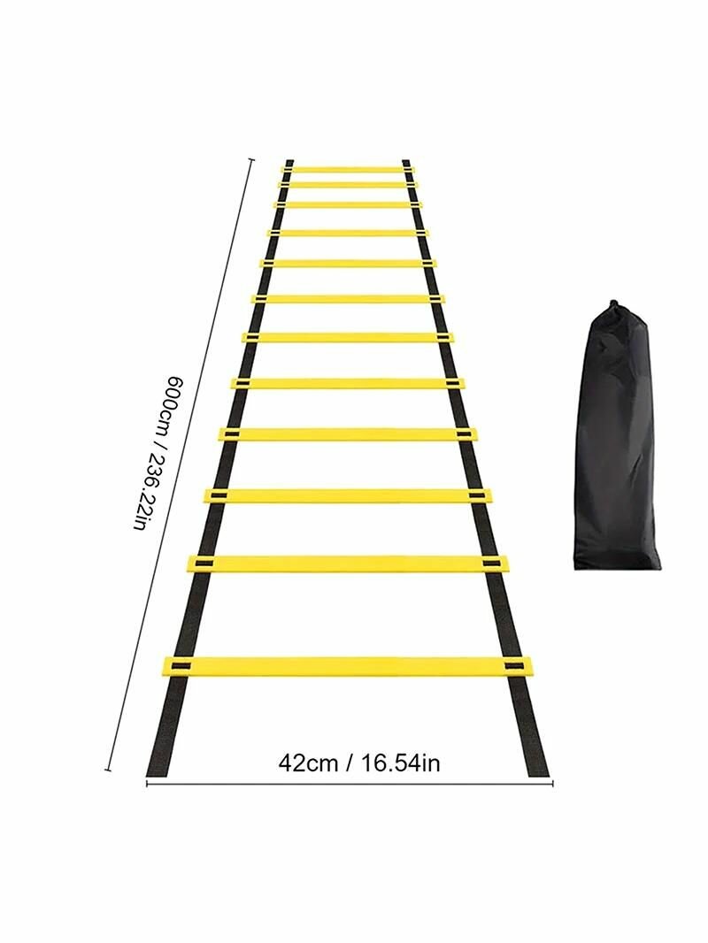 Гибкая лестница футбольная физическая тренировка веревочная лестница