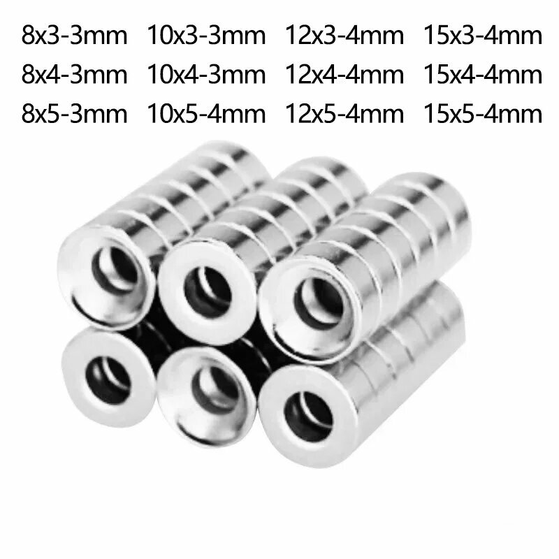 Неодимовые магниты 12x5-4 мм круглой формы