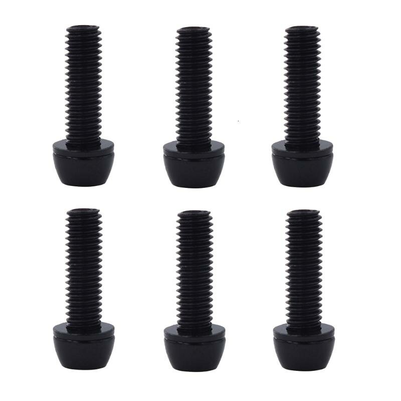 Винты M5/6x20 мм для руля велосипеда, M6 черный