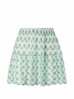 Юбка Pleated geometric-pattern mini skirt
