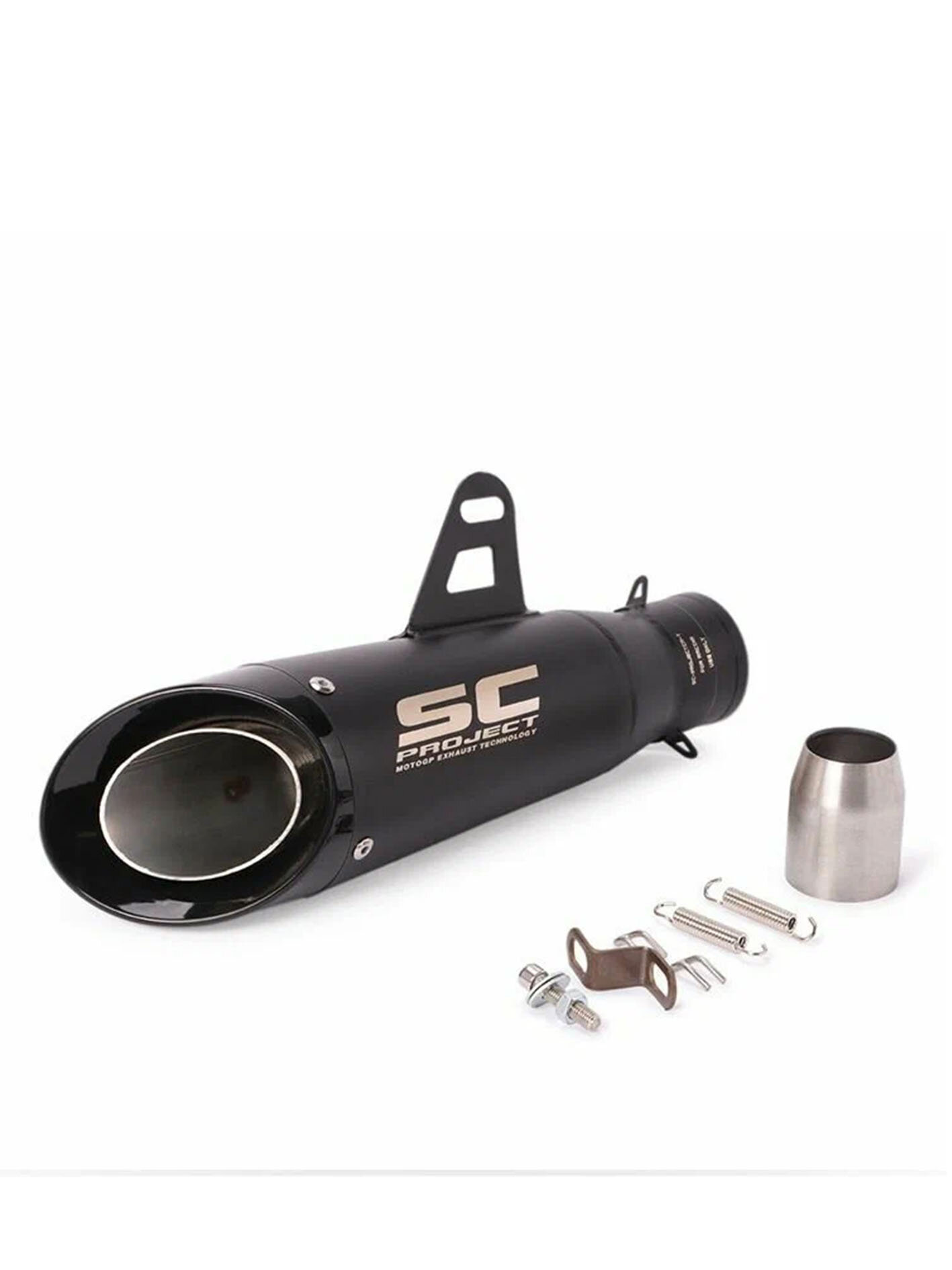 Глушитель для мотоцикла прямоток универсальный на питбайк