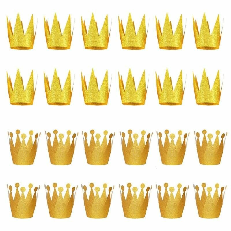 Атмосферная праздничная корона, - Золотой ПВХ