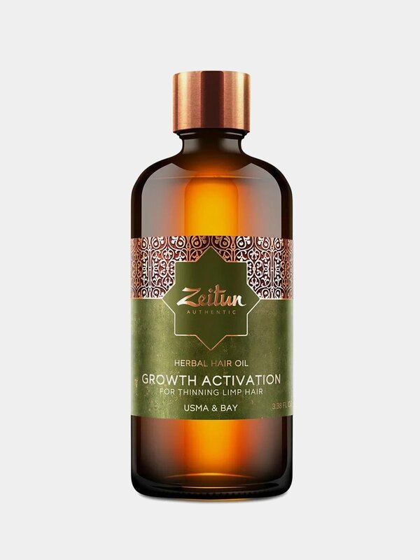 Масло для роста волос ZEITUN с усьмой, 100 мл