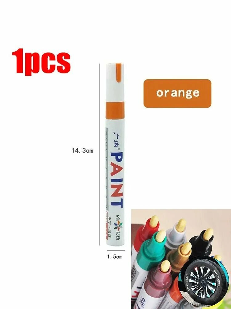 Маркер Масляный, толщина: 2 мм, 1 шт.