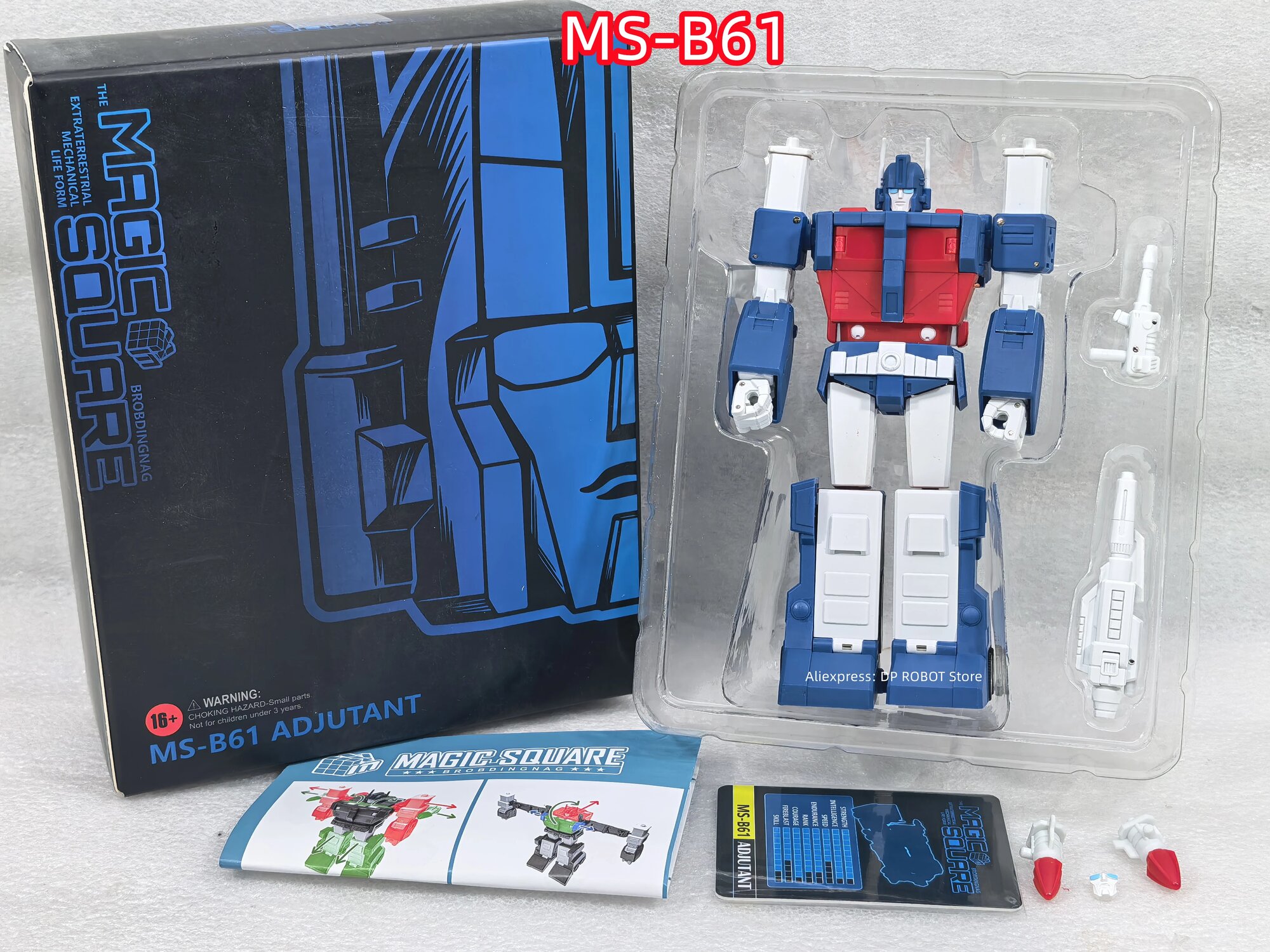 Фигурки MS-TOYS Ultra Magnus Sixshot MS-B61
