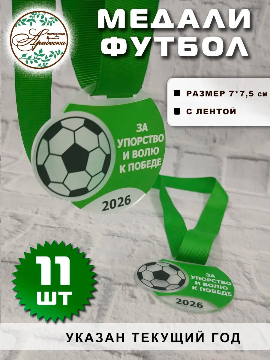 Медали футбол