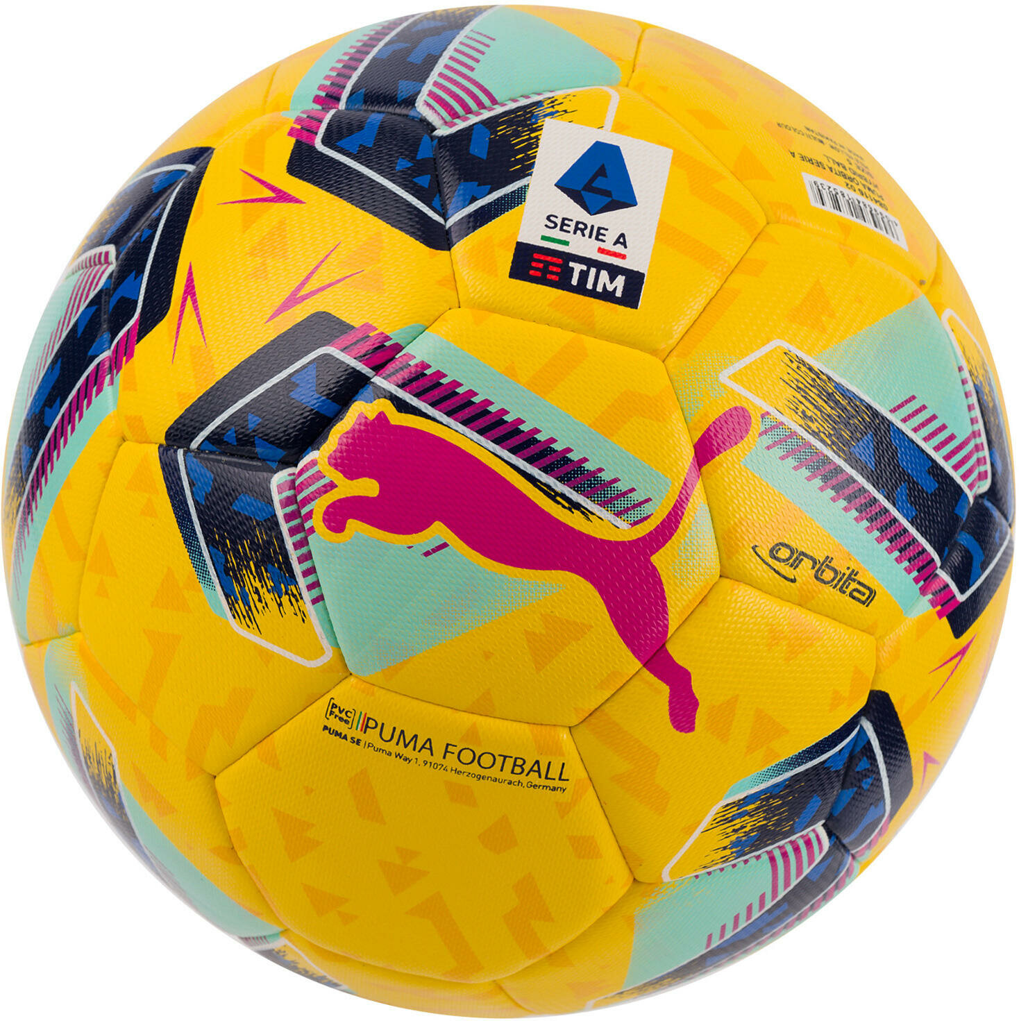Футбольный мяч Decathlon PUMA ORBITA, размер 5, гибридный, бесшовный, 32 панели