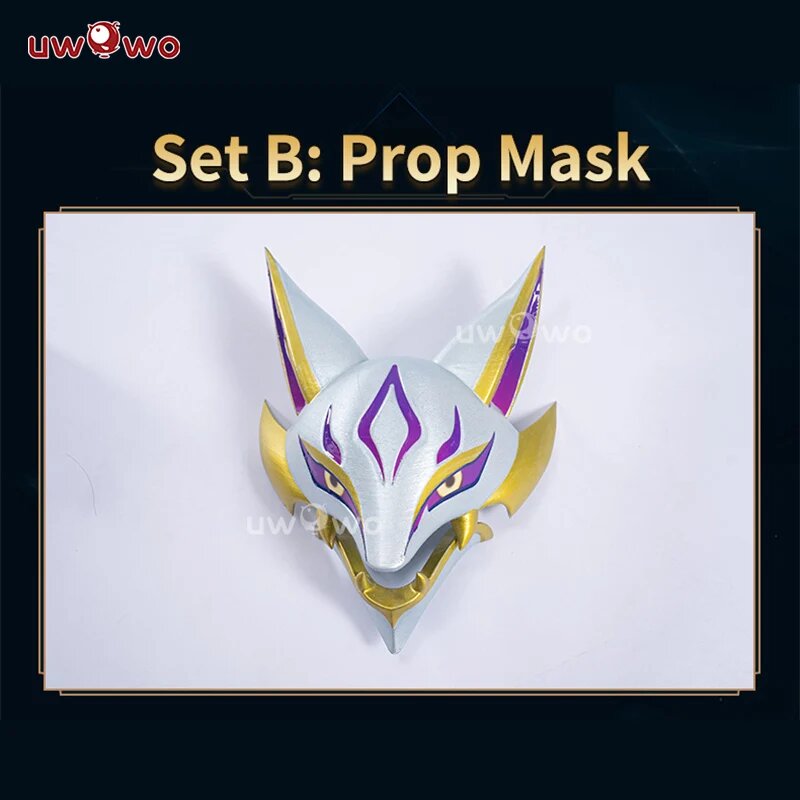 Косплей маска UWOWO Morgana Spirit Blossom, SET B Mask, XXL