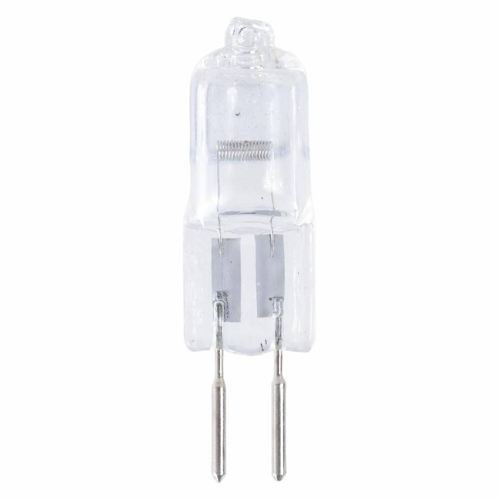 Лампочка галогенная G4, 12 В, 50 Вт, тёплый белый свет
