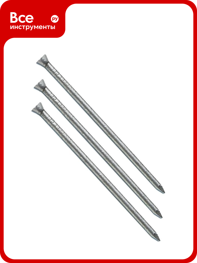 Финишные гвозди VIPкрепеж оцинкованные, 3,0x70 мм, 125 г 24212 VIPS