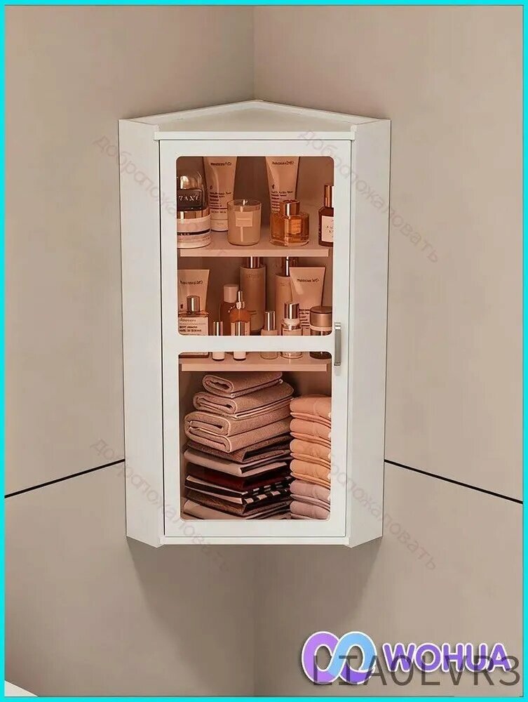 Шкаф для ванной, 30х30х70 см, Универсальный