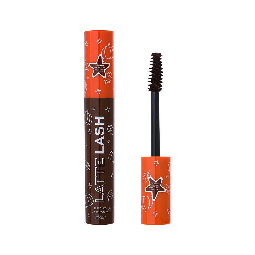 Тушь для ресниц REVOLUTION `RELOVE` PUMPKIN SPICE Latte Lash объемная тон Brown