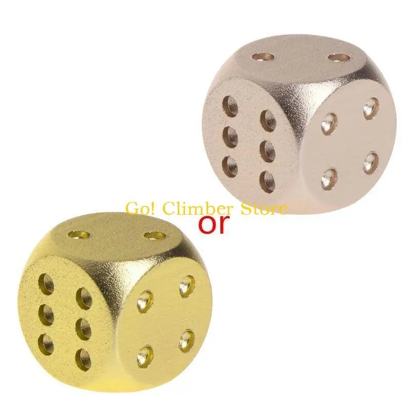 Кубики для игр Q84C 16 мм белые Glod