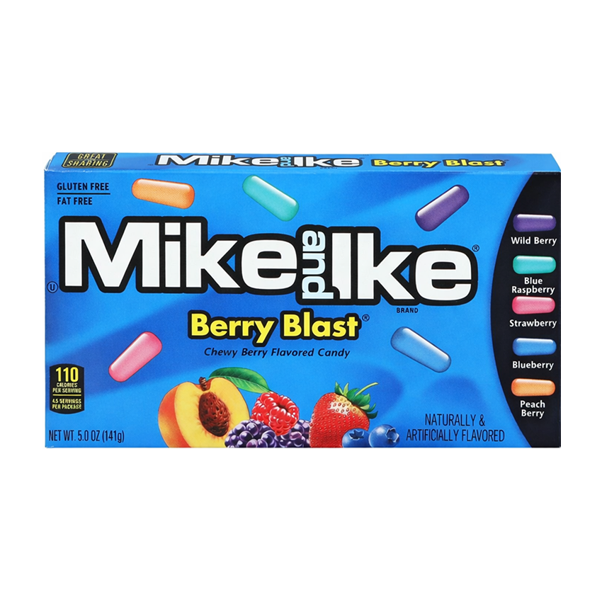 Mike and Ike Berry Blast жевательные конфеты 141 гр
