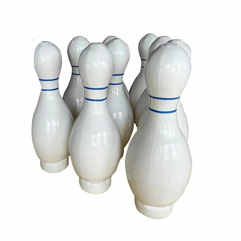 Надувной снежный боулинг, полный набор спортивных аксессуаров, утолщенный мяч для человеческого столкновения, оборудование для командных игр на открытом воздухе