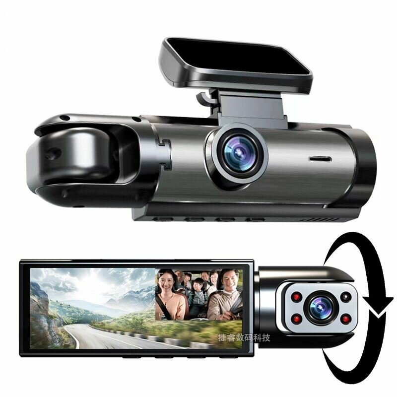 Видеорегистратор с двумя камерами узкий