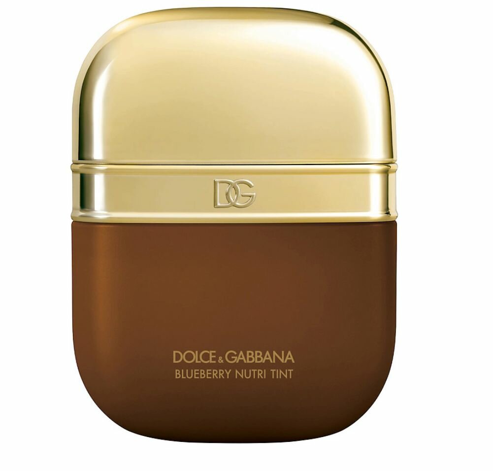 DOLCE&GABBANA Увлажняющий тональный крем с эффектом сияния SPF 20 PA+++ Blueberry Nutri-Tint, 36N Deep, 30 мл