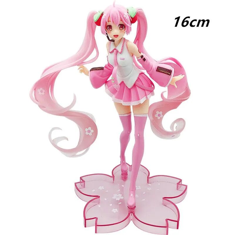 Аниме фигурки сакура Мику Хацунэ / Фигурка Miku Hatsune Love Sailor Citrus Cream ver (16см, пакет)