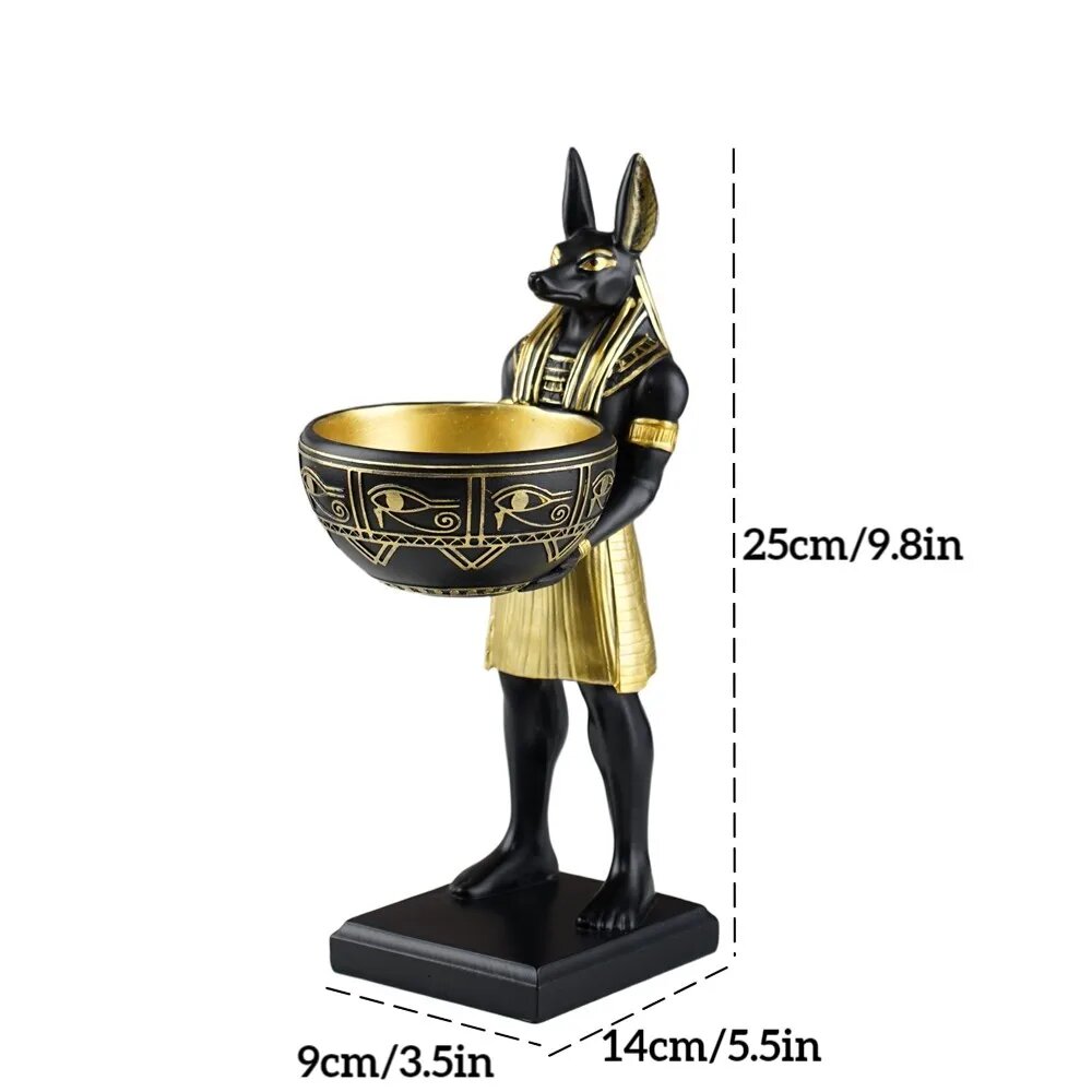 Статуэтка Бога Анубиса из смолы NORTHEUINS
