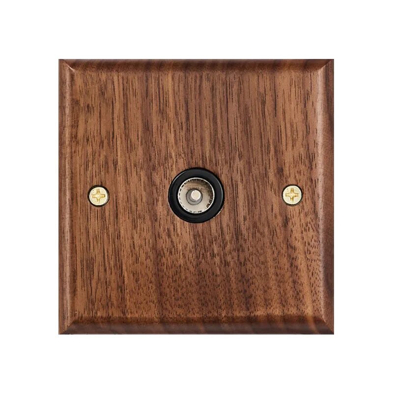 Деревянная розетка TV Socket HSIMNENSII