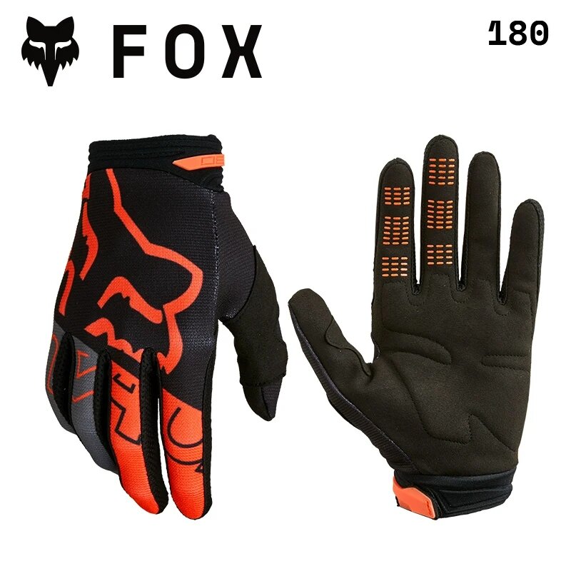 Перчатки FOX Racing Pawtector Black-Orange, размер S