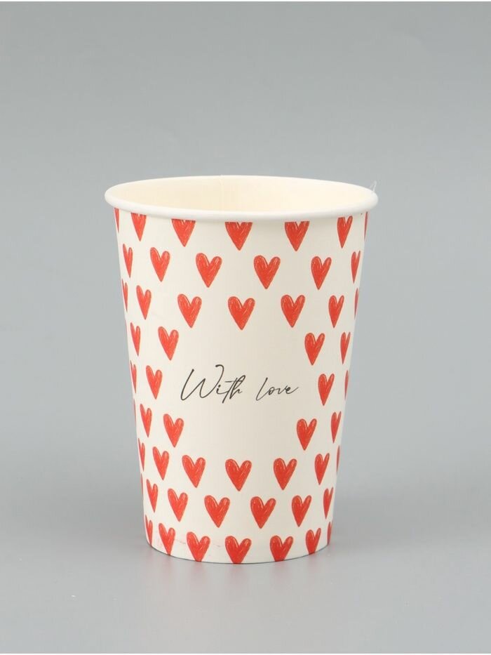 Стакан для цветов With love, 350 мл