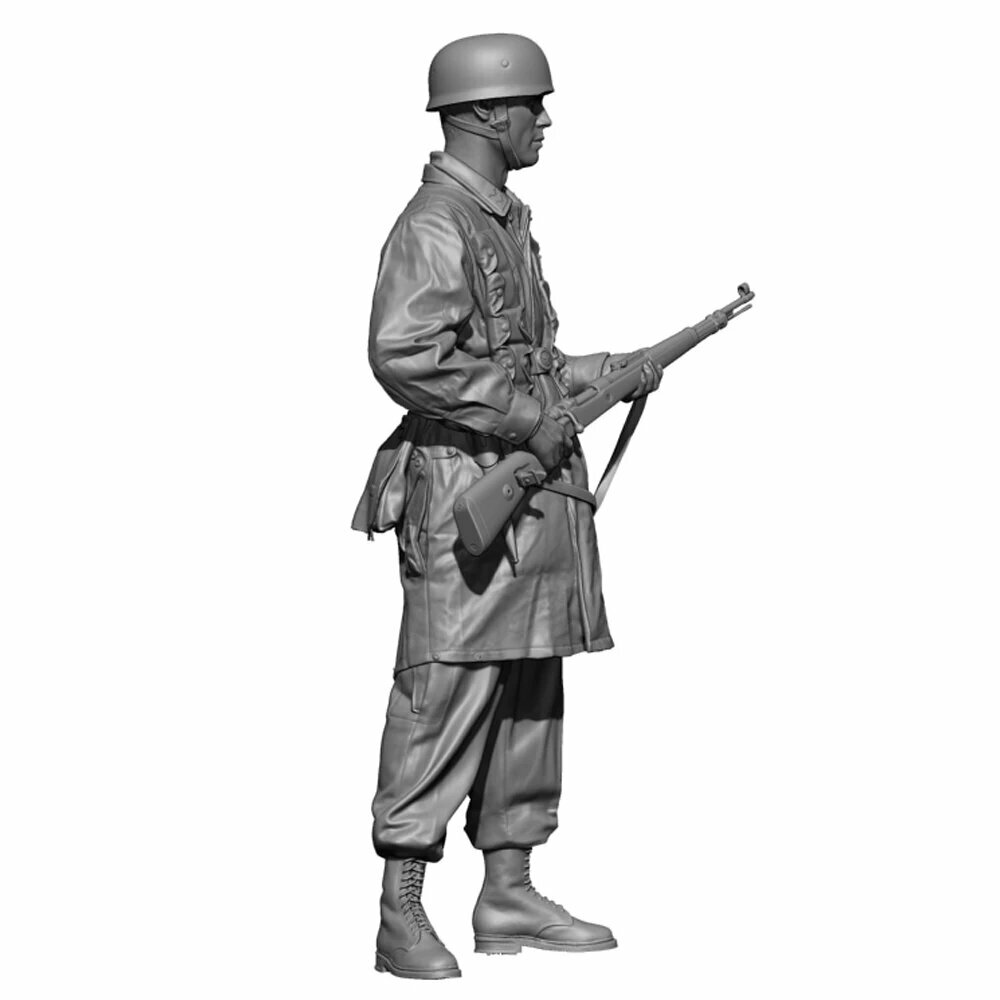 Фигурка солдата из смолы, солдат Второй мировой войны 1/35, военные тематики Второй мировой войны, комплект в разобранном и неокрашенном виде