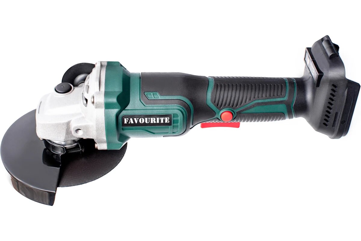 Угловая шлифмашина Favourite OBS 21 FG 125 (без АКБ), диск 125 мм, 5800–8500 об/мин