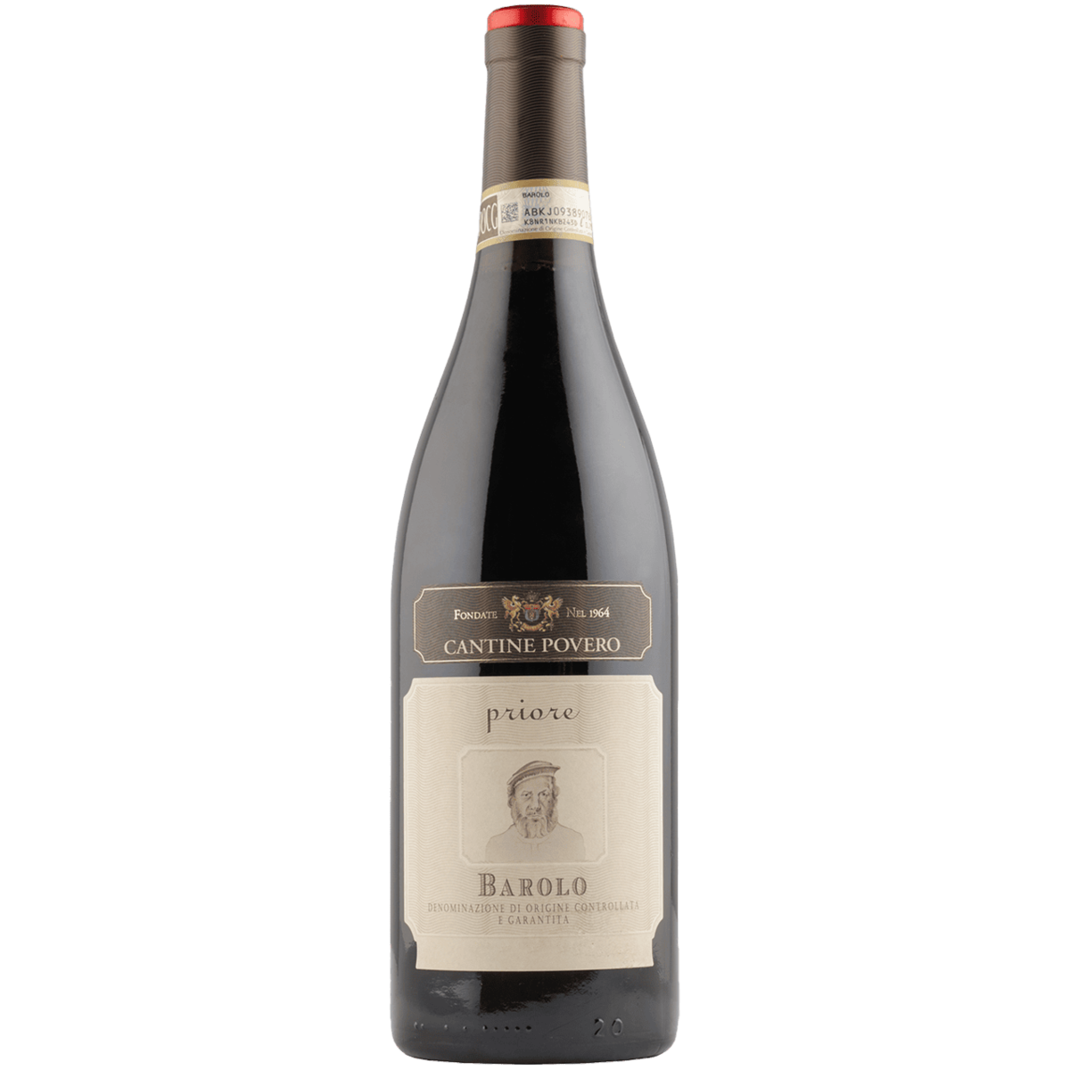 Вино Cantine Povero Barolo Priore красное сухое 0,75 л