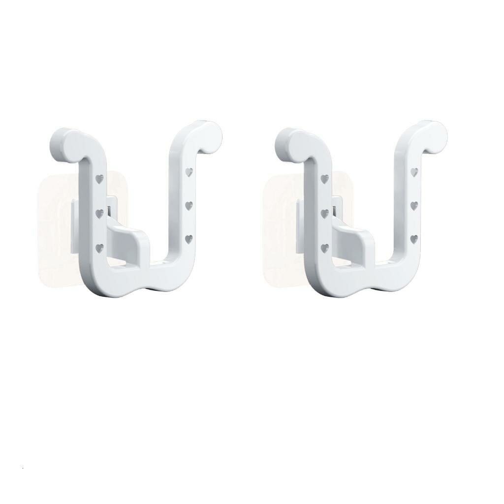 Настенный органайзер для тапочек, Белый цвет - 2 упаковки