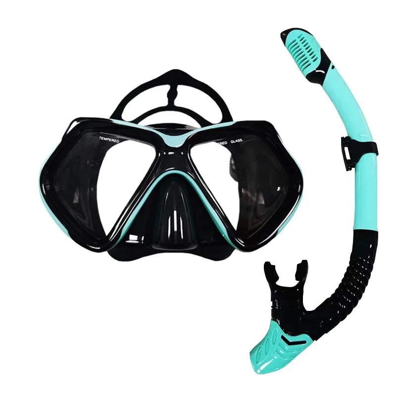 Набор для дайвинга Lake Blue/Black, S/M