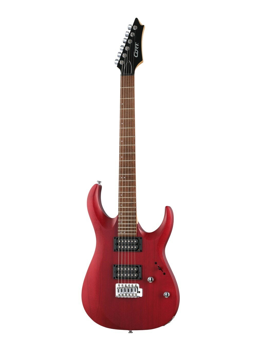 Cort X100-OPBC X Series Электрогитара, красная