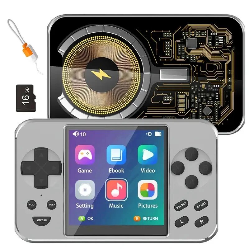 Портативная игровая консоль Silver 6000 в 1