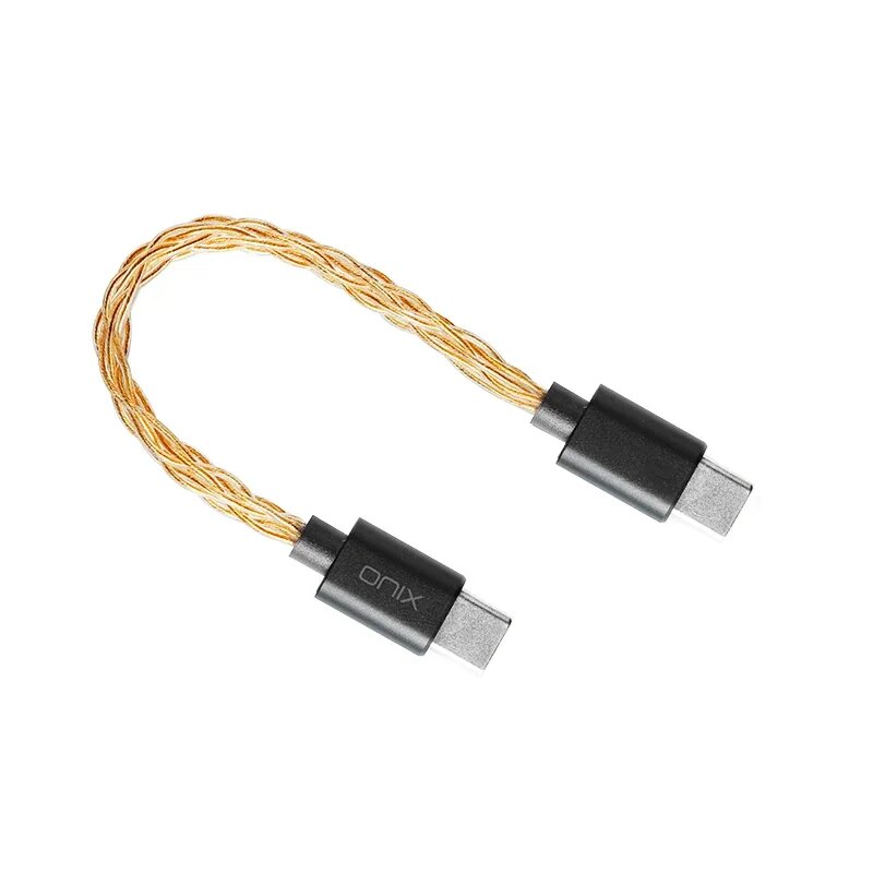 ONIX OL1 C-to-C посеребренный аудиокабель USB-C