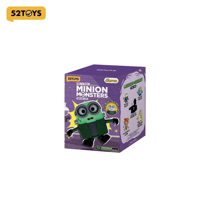 Коллекционная фигурка 52TOYS Minion Monsters Series, Цвет: 1PC(random)