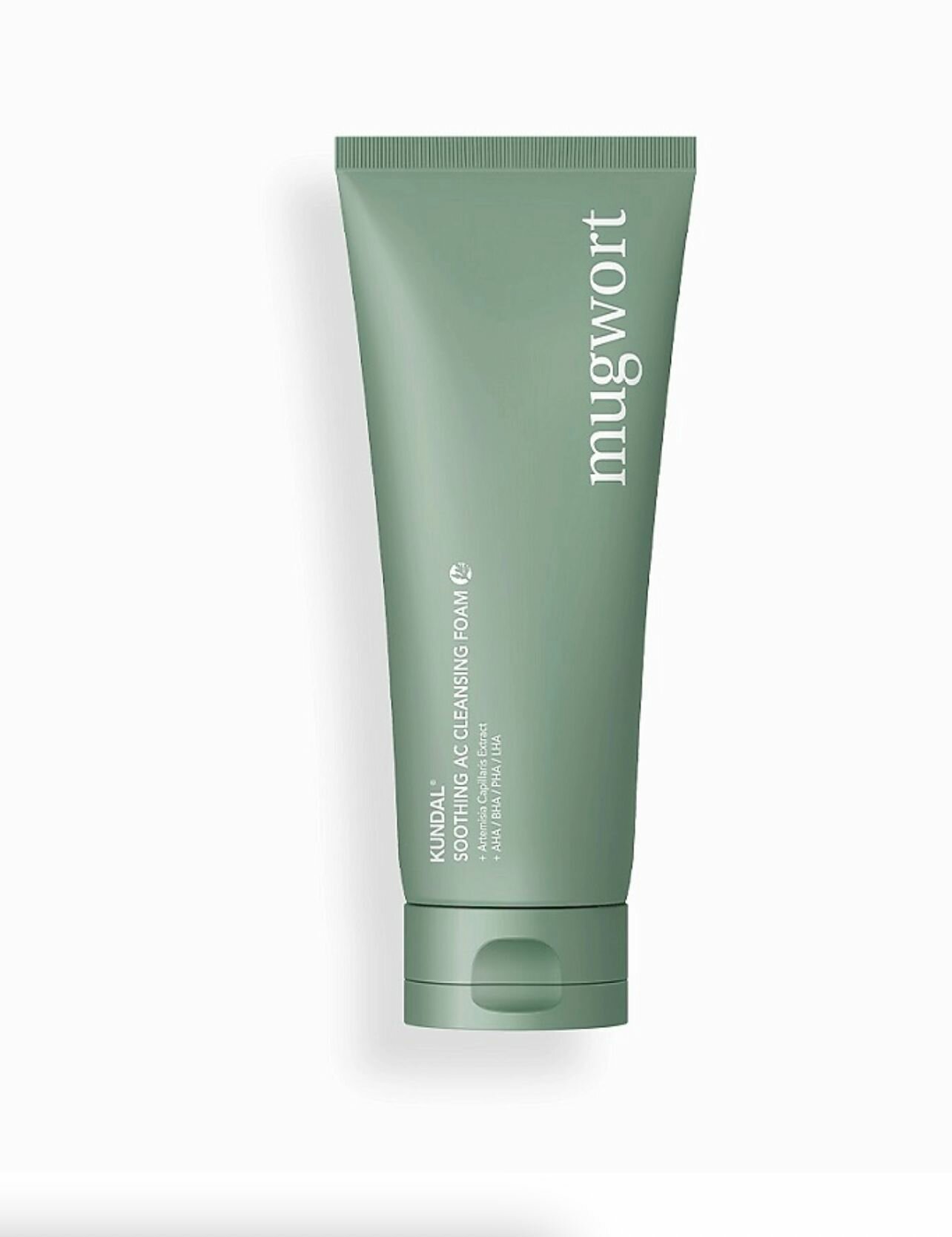 KUNDAL Пенка для лица очищающая успокаивающая с полынью Mugwort Skin Care, 140 мл