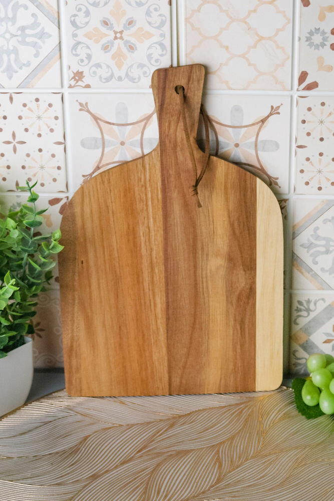 Сервировочная и разделочная доска каттинг, дерево, 20х30 см, Koopman International 170484190