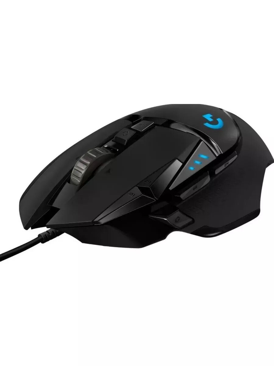 Мышь Logitech G502 Hero High Performance Gaming, 11 клавиш, игровая, сенсор Hero 25K