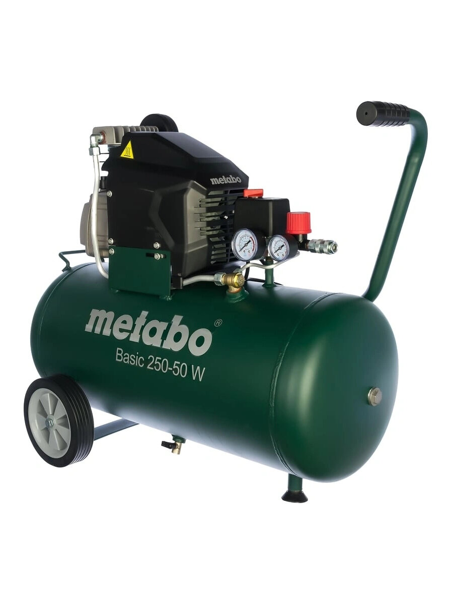 Компрессор Metabo Basic 250-50 W масляный 110л/мин 50л 1500Вт